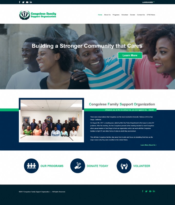 Black Church Websites Concept and Client Gallery
